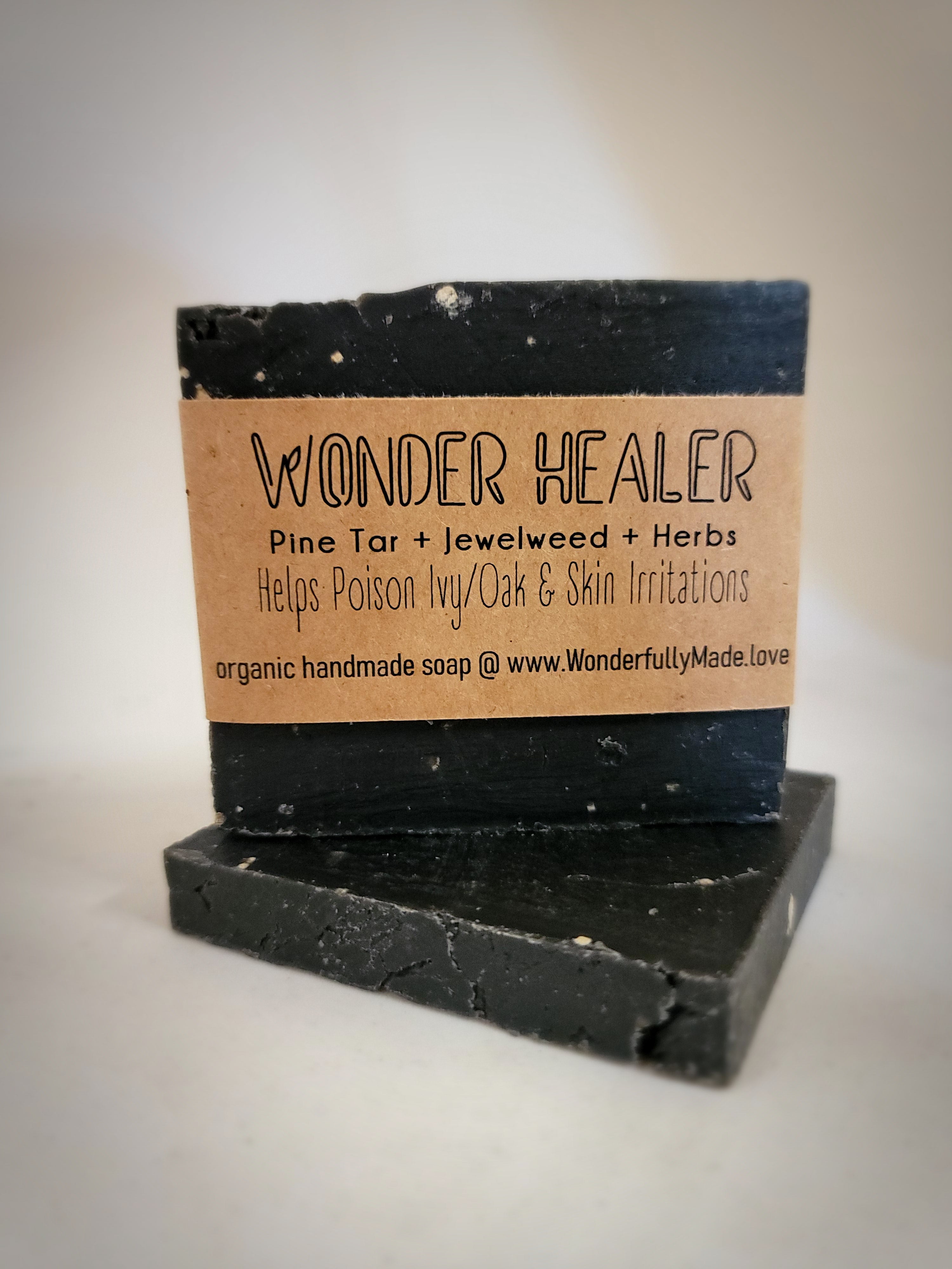 Wonder Healer Soap | Pine Tar | Jewelweed | Herbal | Colloidal Oatmeal ...