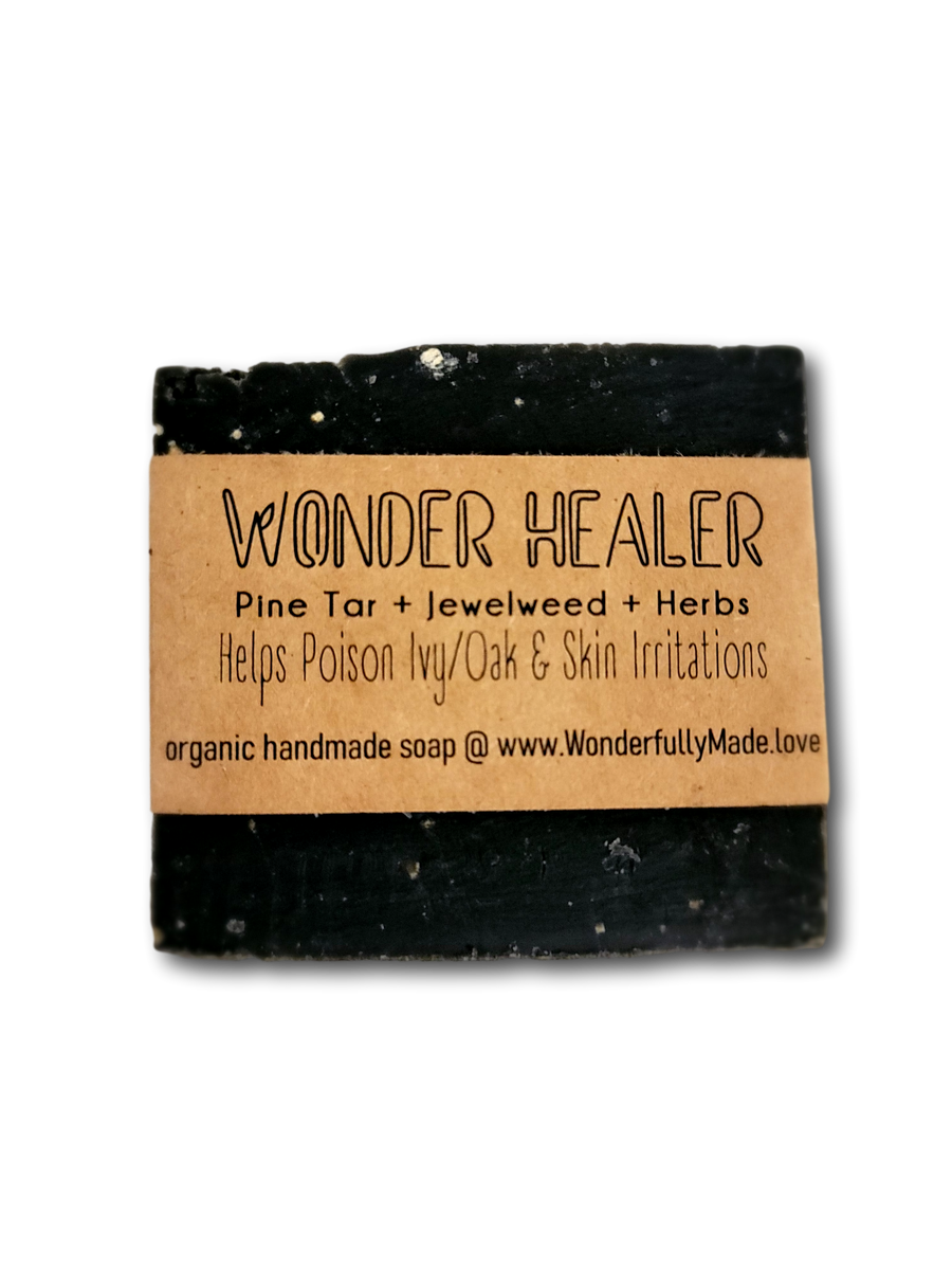 Wonder Healer Soap | Pine Tar | Jewelweed | Herbal | Colloidal Oatmeal ...