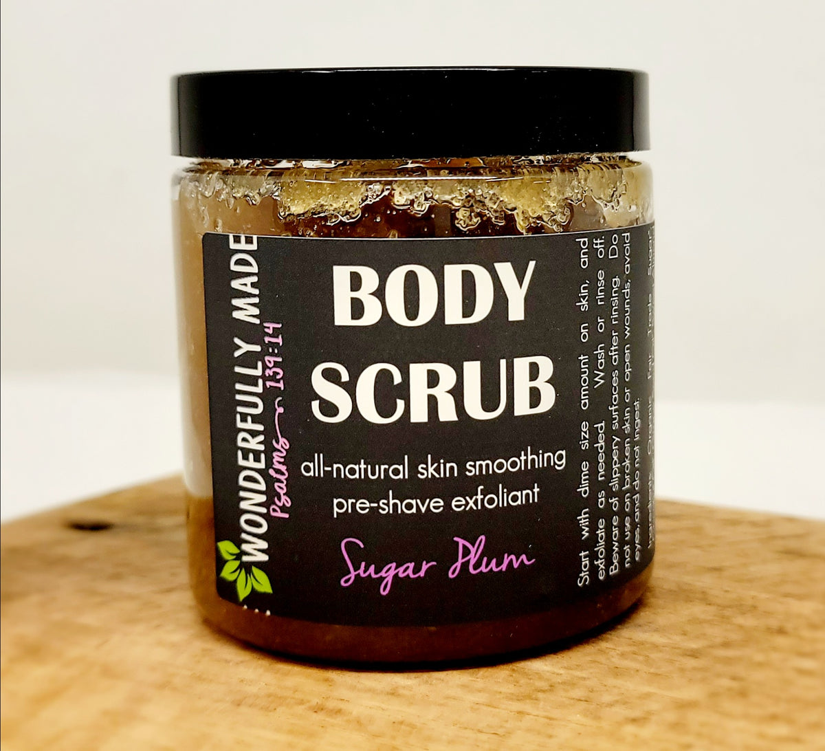 Body Scrub Sugar Polish & Moisturizer – Wonderfully Made .love