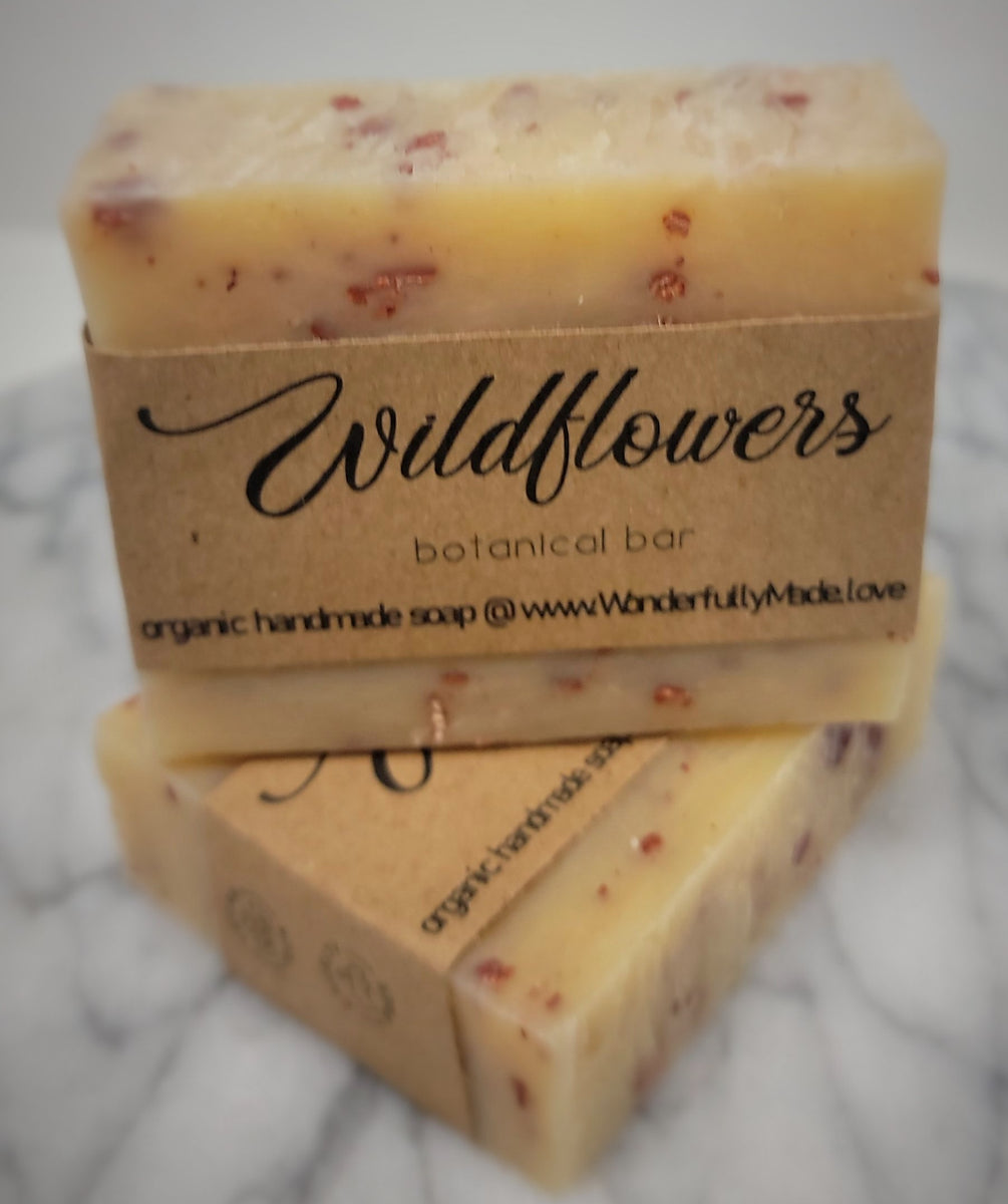 Wildflower Soap | Botanical Soap Bar | Natural – Wonderfully Made .love