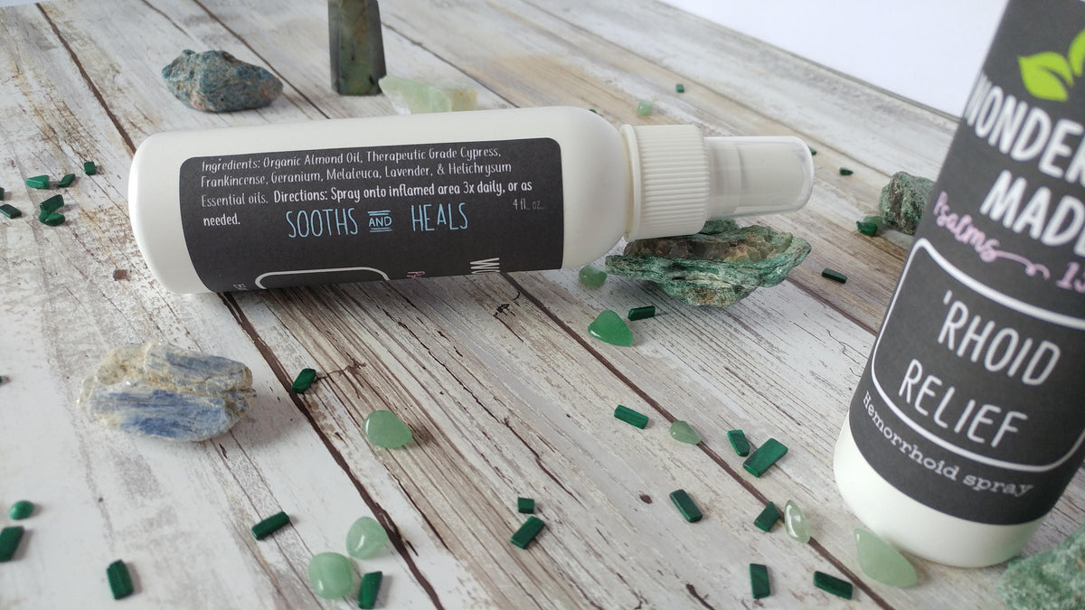 Rhoid Relief Hemorrhoid Spray – Wonderfully Made .love